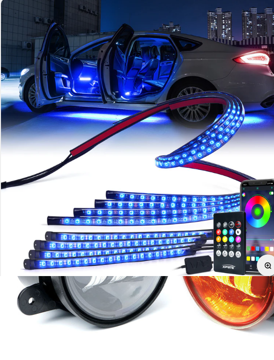 LED Underglow Light and Interior Light Kit | Fusion Series – passion ...