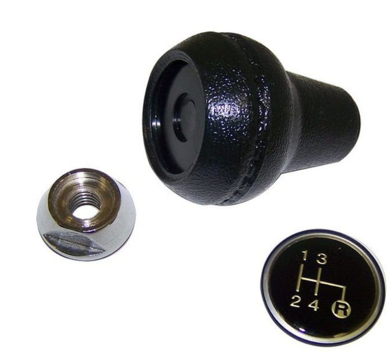 Crown Automotive 3241067K 4 Speed Transmission Shift Knob Kit for 80-8 ...