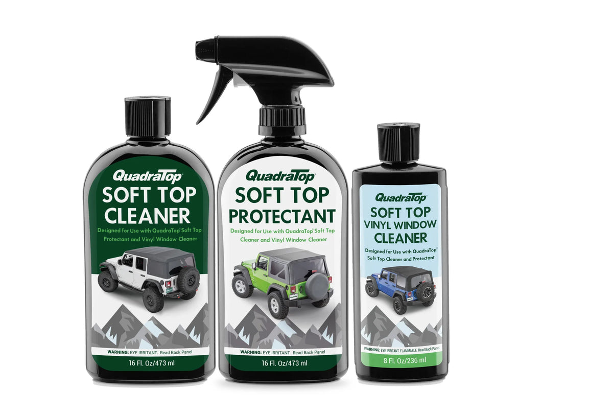 QuadraTop Soft Top Cleaner & Protectant Kit - Complete Kit – passion ...